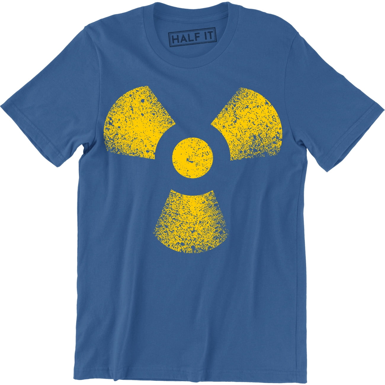 Radioactive Nuclear War Sign Distressed Fashion Mens T-Shirt - Walmart.com