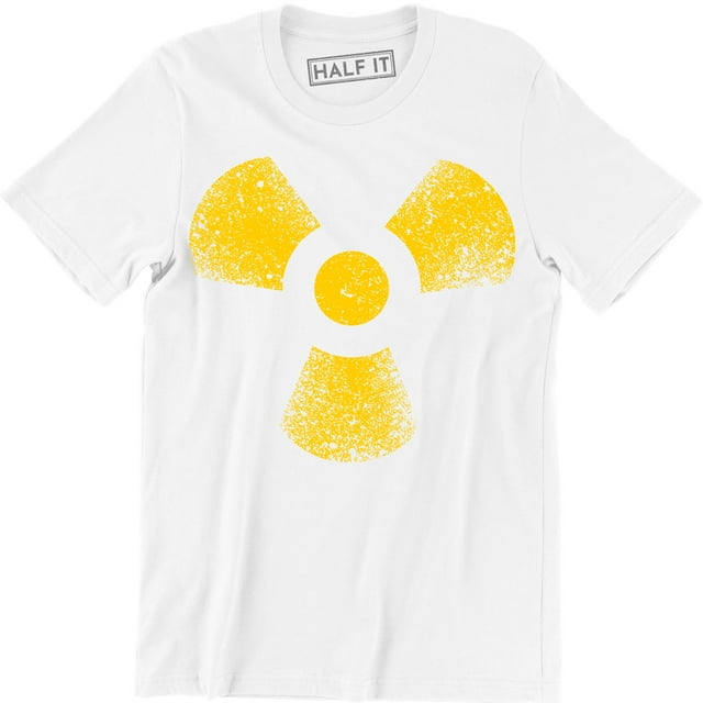Radioactive Nuclear War Sign Distressed Fashion Mens T-Shirt - Walmart.com