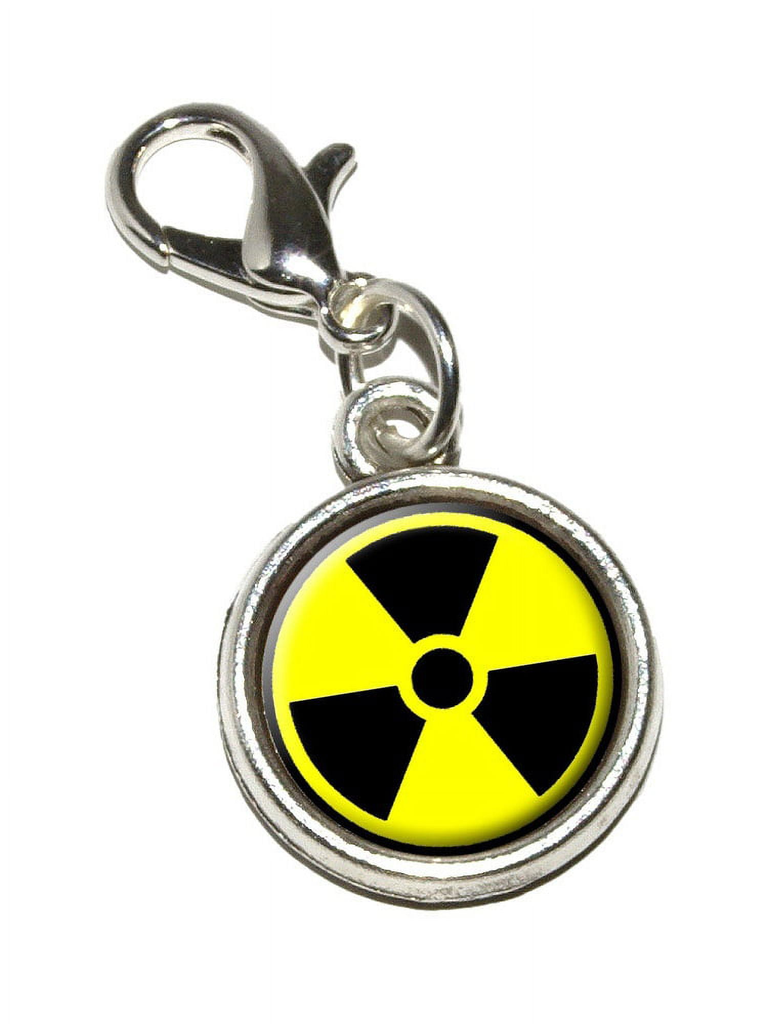 Radioactive Nuclear Warning Symbol Bracelet Charm - Walmart.com