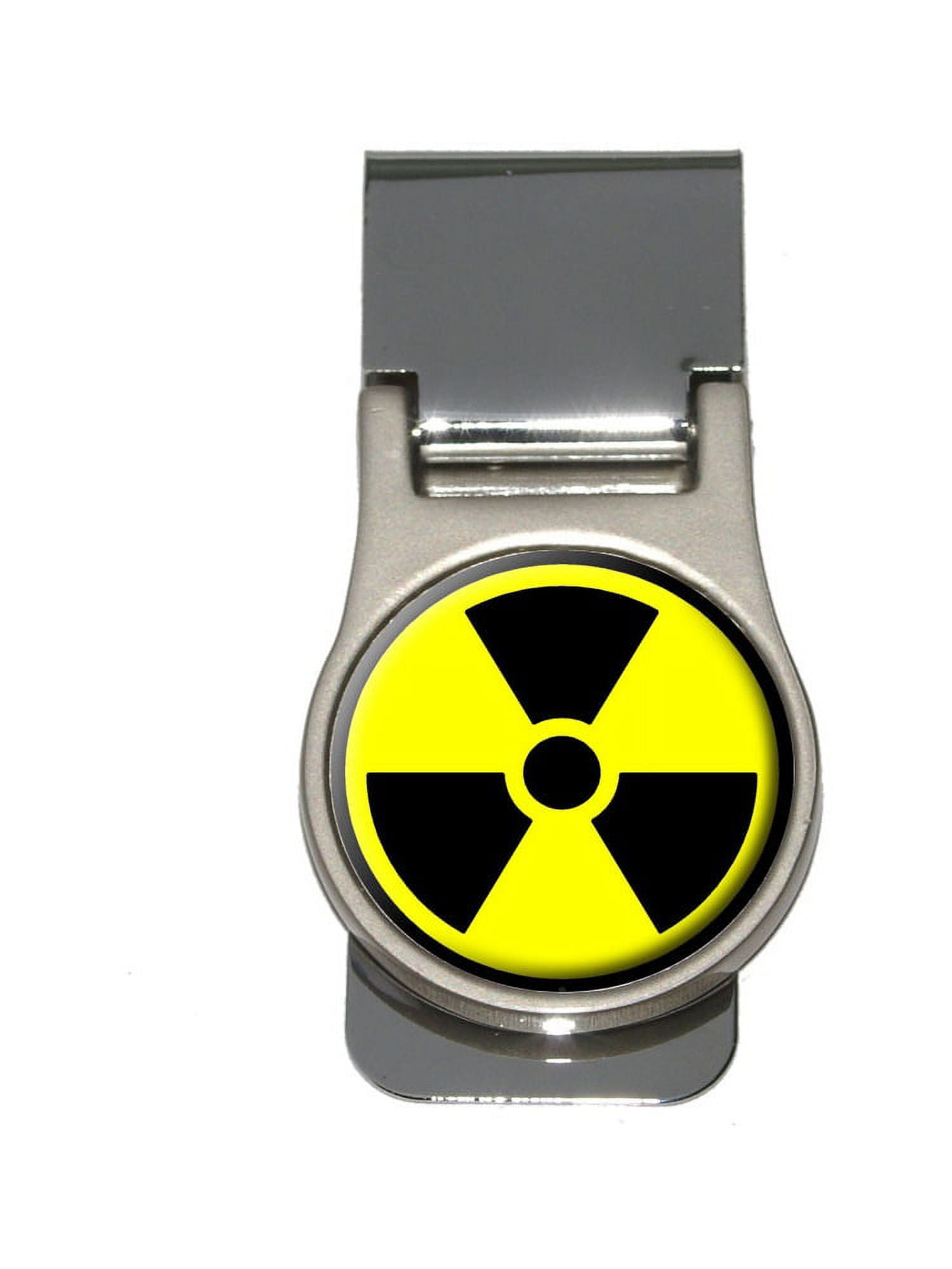 Radioactive Nuclear Warning Symbol Money Clip - Walmart.com