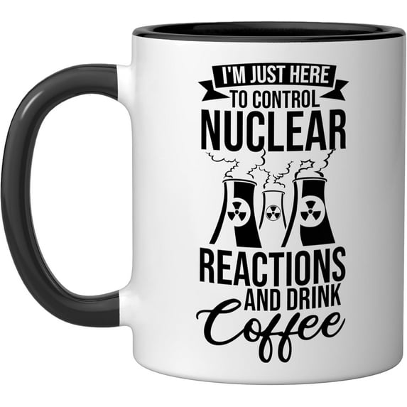 Radioactive Power Plant Atomic Energy Nuclear Engineering Ceramic Mug ...