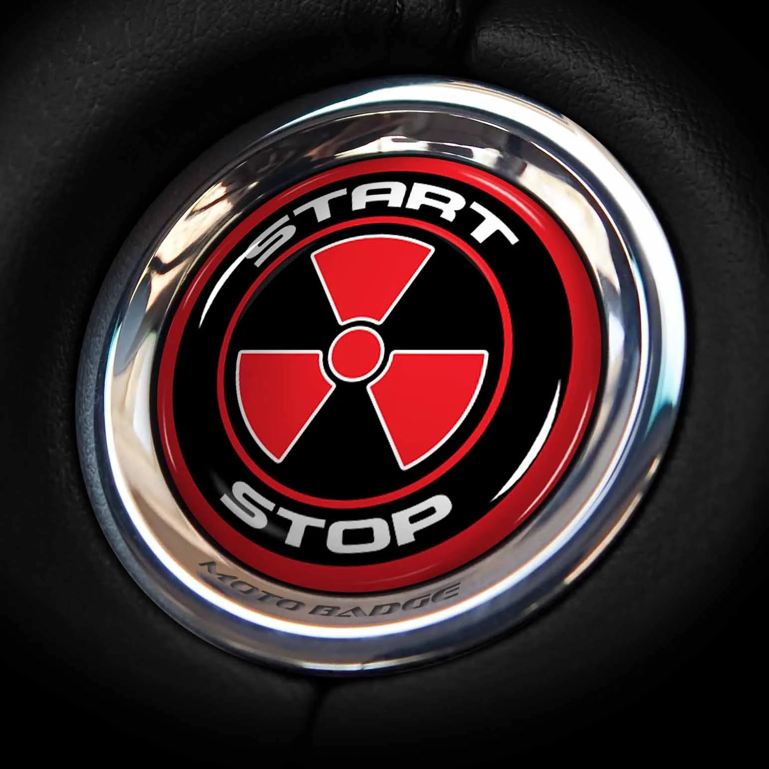 Radioactive Start Button Cover Fits Toyota 4Runner Tacoma Tundra Prius ...