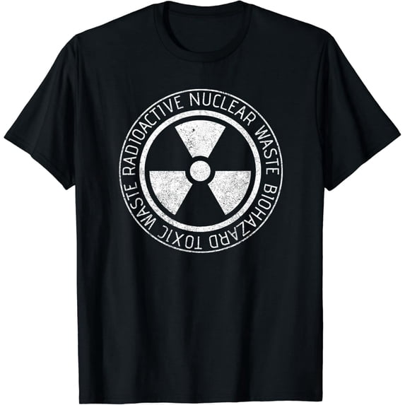 Radioactive Symbol BIOHAZARD TOXIC WASTE RADIO NUCLEAR WASTE Funny ...