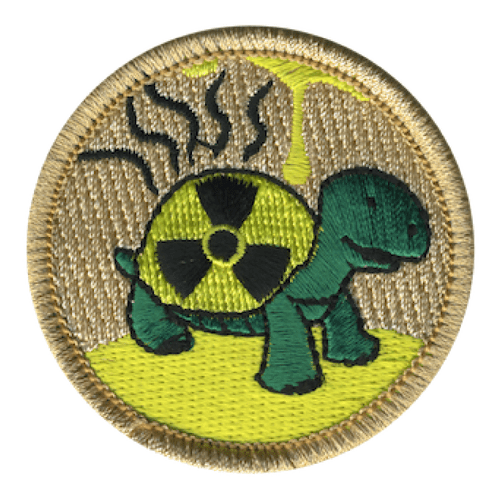 Radioactive Turtle Scout Patrol Patch (Sew-on) - ClassB - Walmart.com