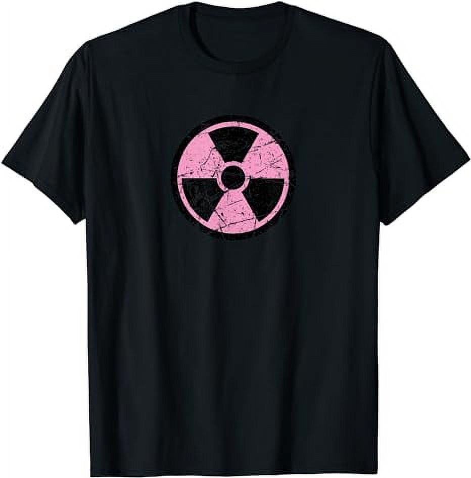 Radioactive Warning Sign Girl Nuclear Vintage T-Shirt - Walmart.com