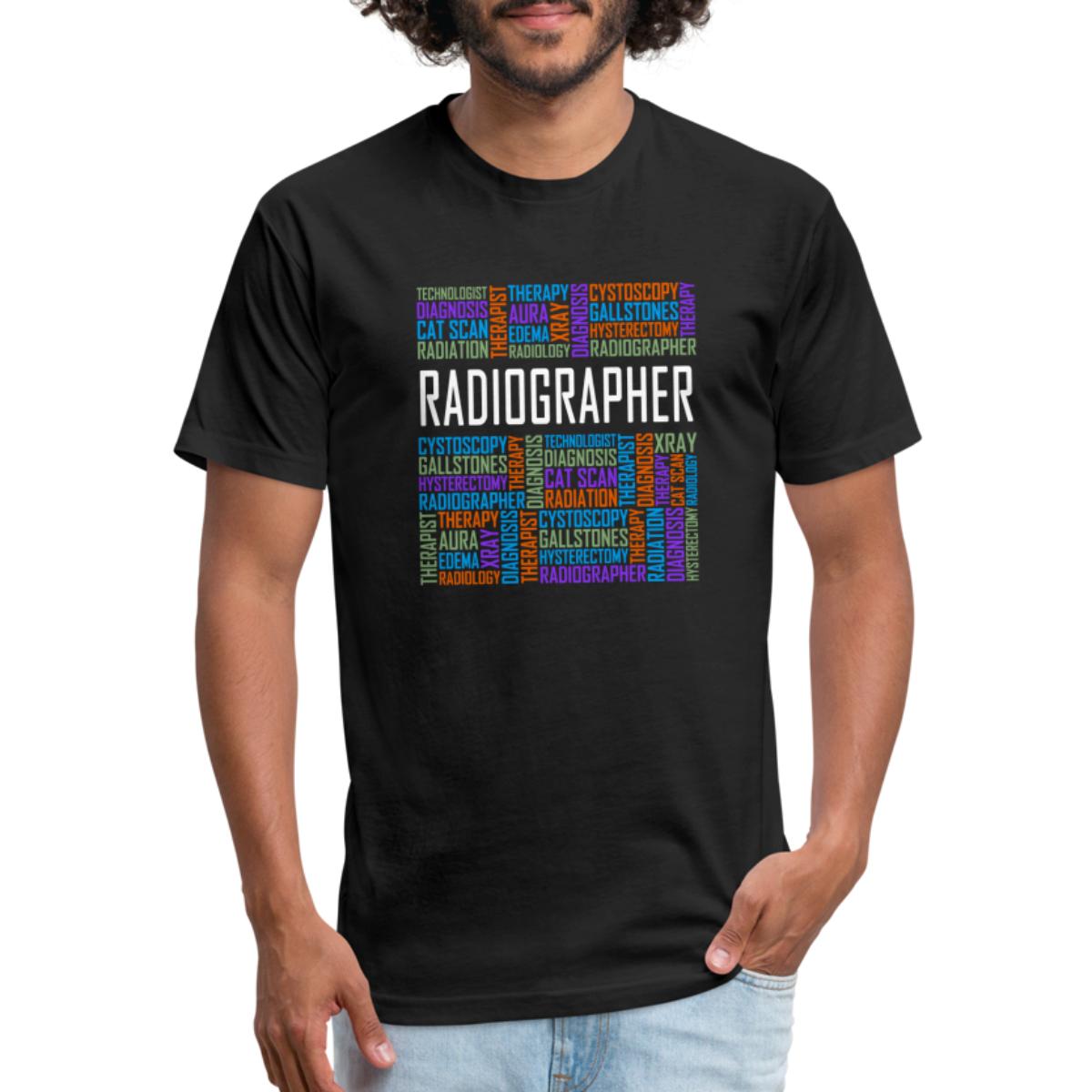 Radiographer Words Gifts Proud Radiography Gift Unisex Poly Cotton T ...