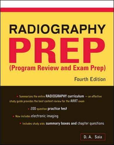 Pre-Owned Radiography PREP Program Review And Exam Preparation ...