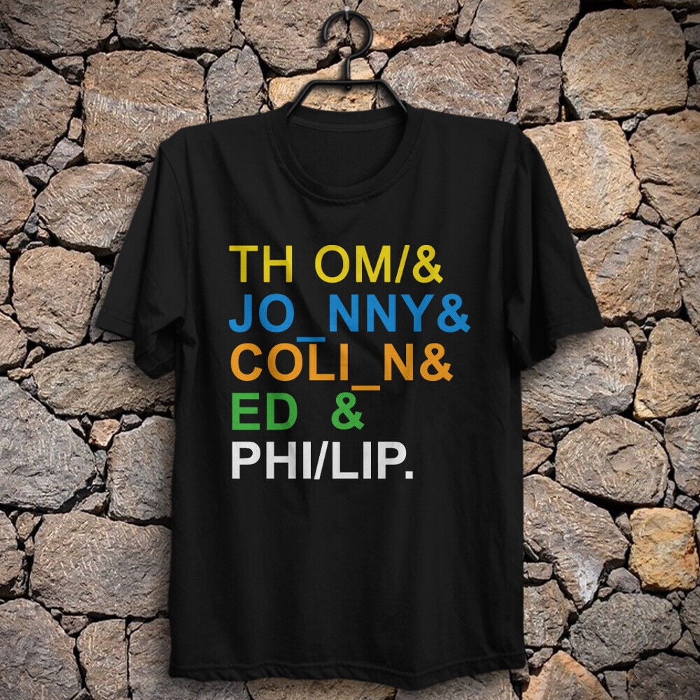 Radiohead In Rainbows Thom Yorke Jonny Colin Phil Ed Pablo Honey Kid A T-Shirt - Walmart.com