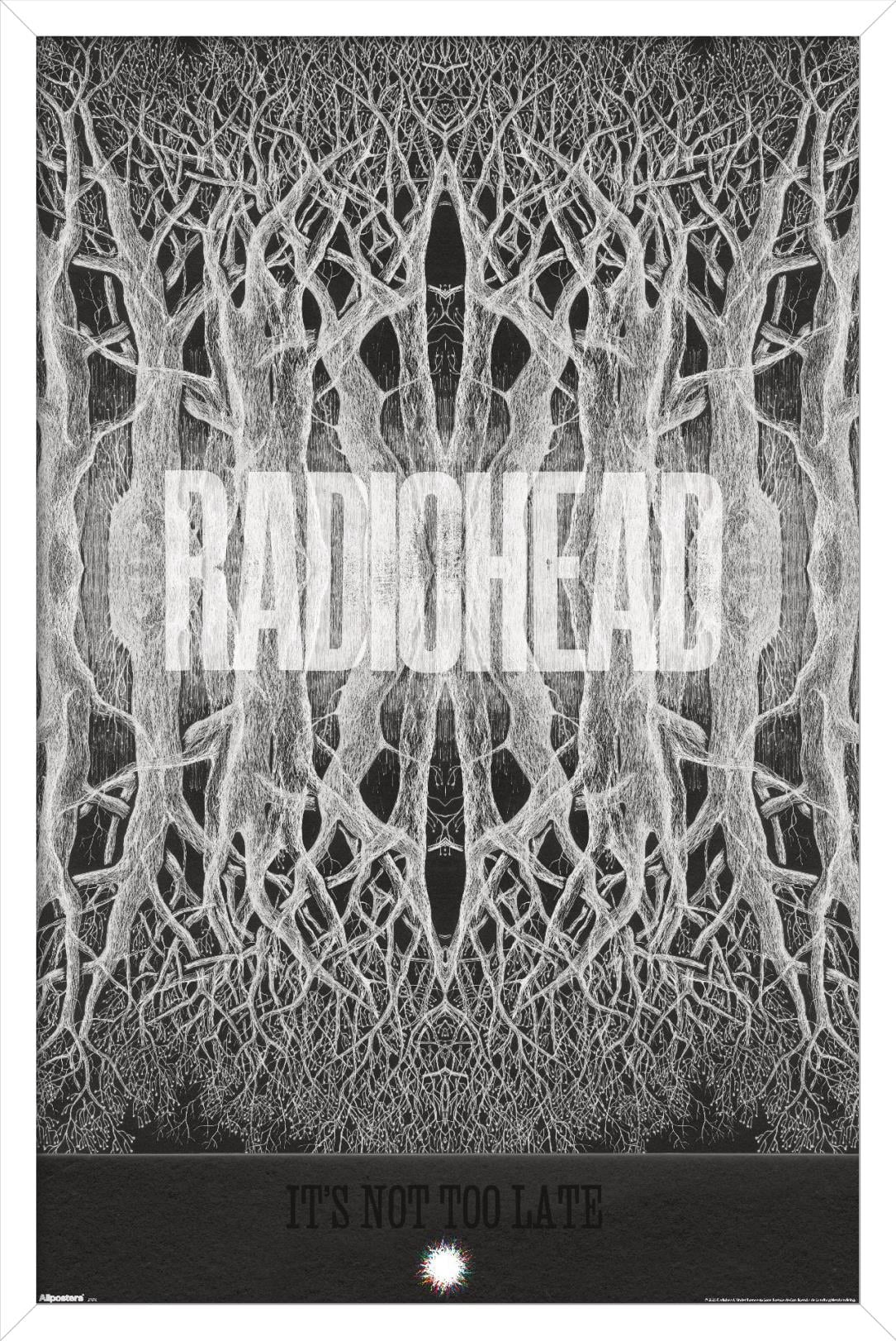 Radiohead - It’s Not Too Late Forest Wall Poster, 22.375" x 34" Framed ...