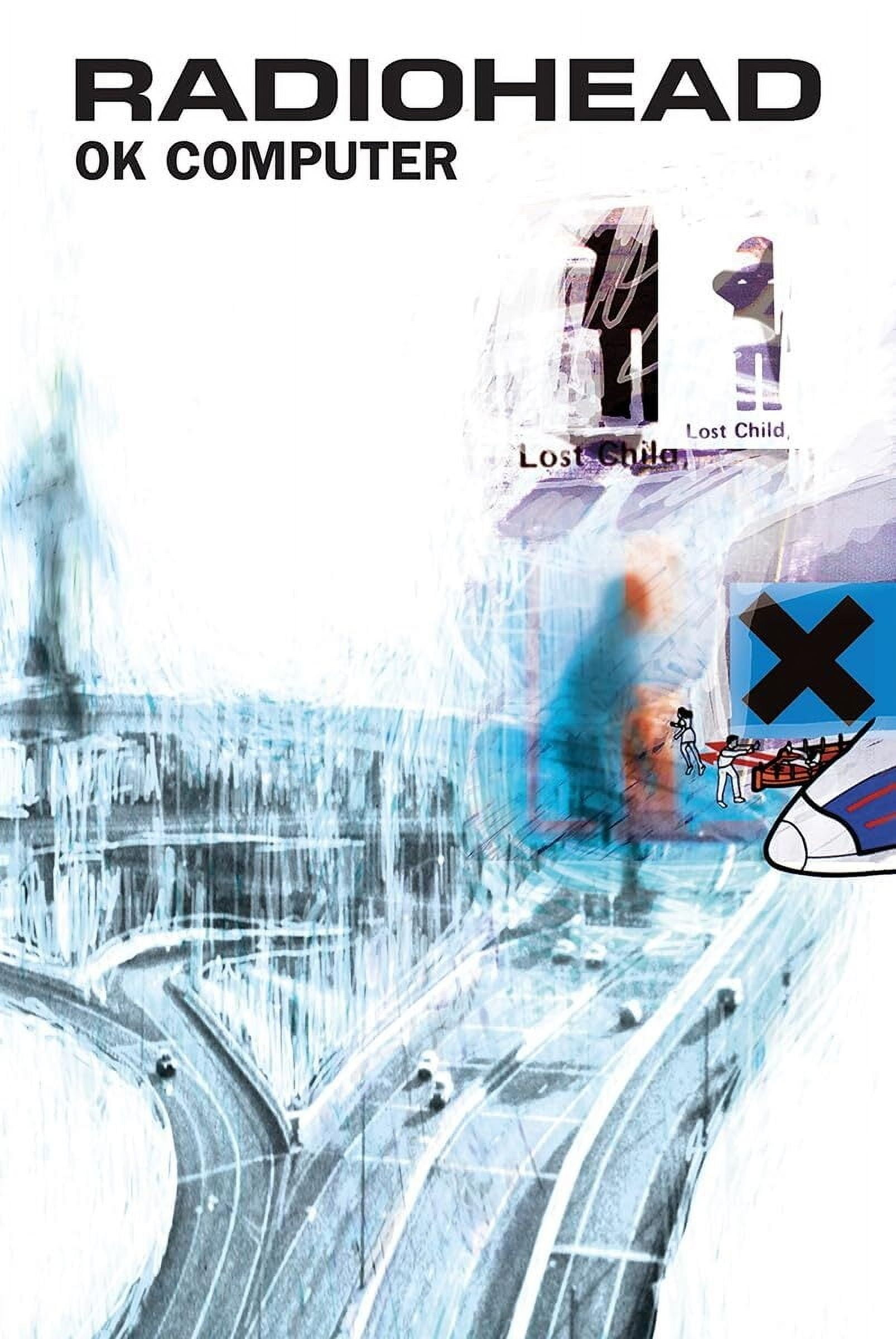 Radiohead OK Computer Poster - Wall Art Unframed 16x24inch(40x60cm ...