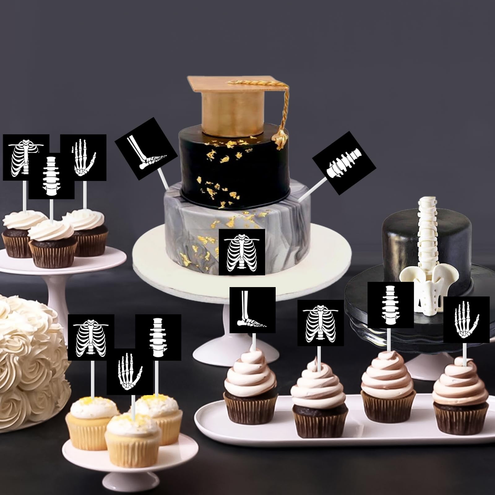 Radiologist Graduation Party AJH3 Decorations Radiology Cake Toppers ...