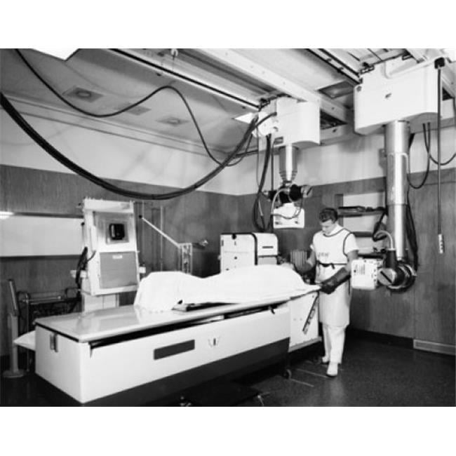 Radiologist Taking an X-Ray of a Patient Poster Print - 18 x 24 in ...