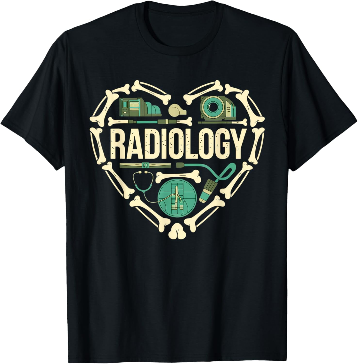 Radiology Department RAD Tech X-ray Technologist CT MRI Tech T-Shirt ...
