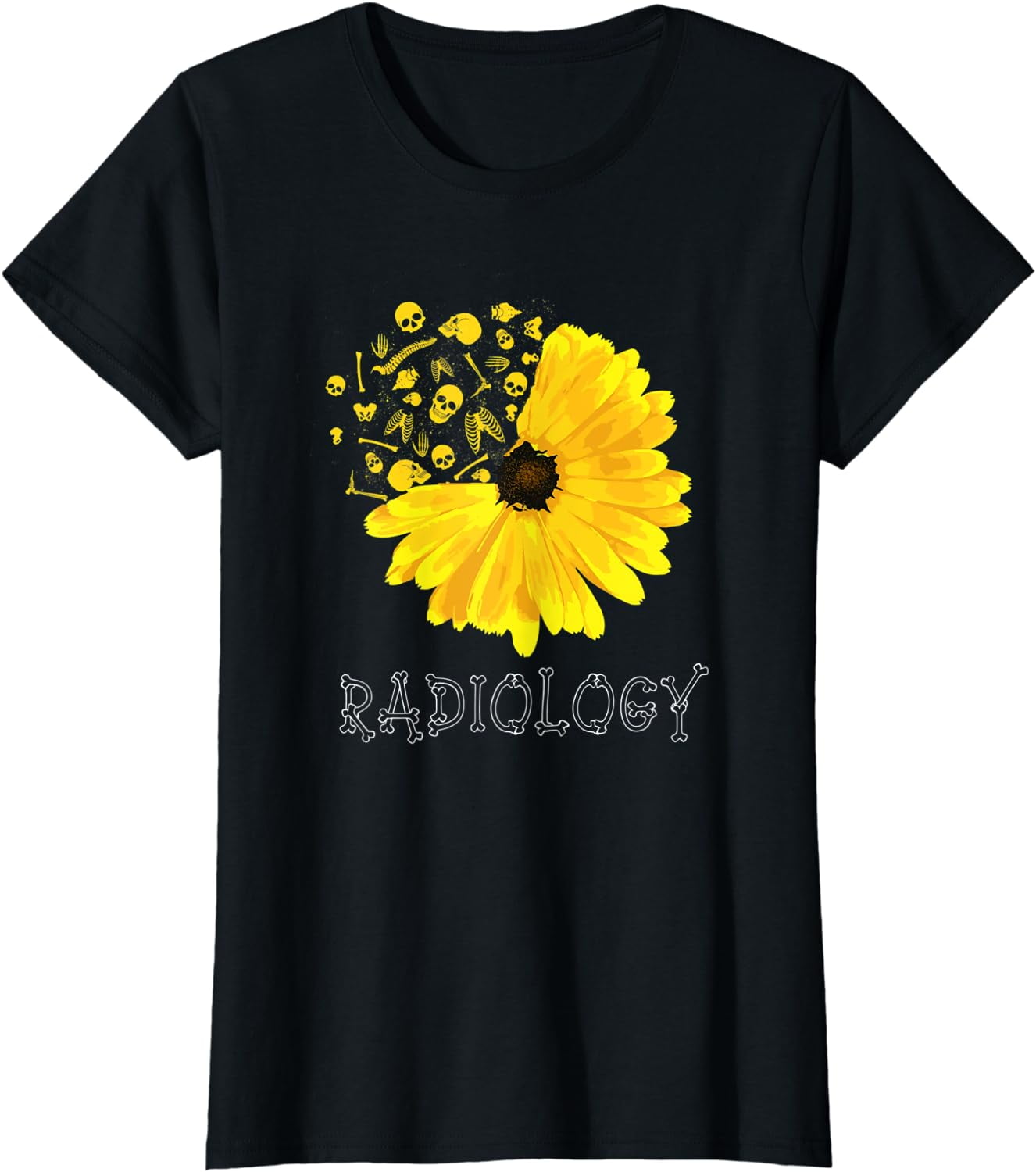 Radiology SunFlower Tech Radiologist X-Ray Radiographer Rad T-Shirt ...