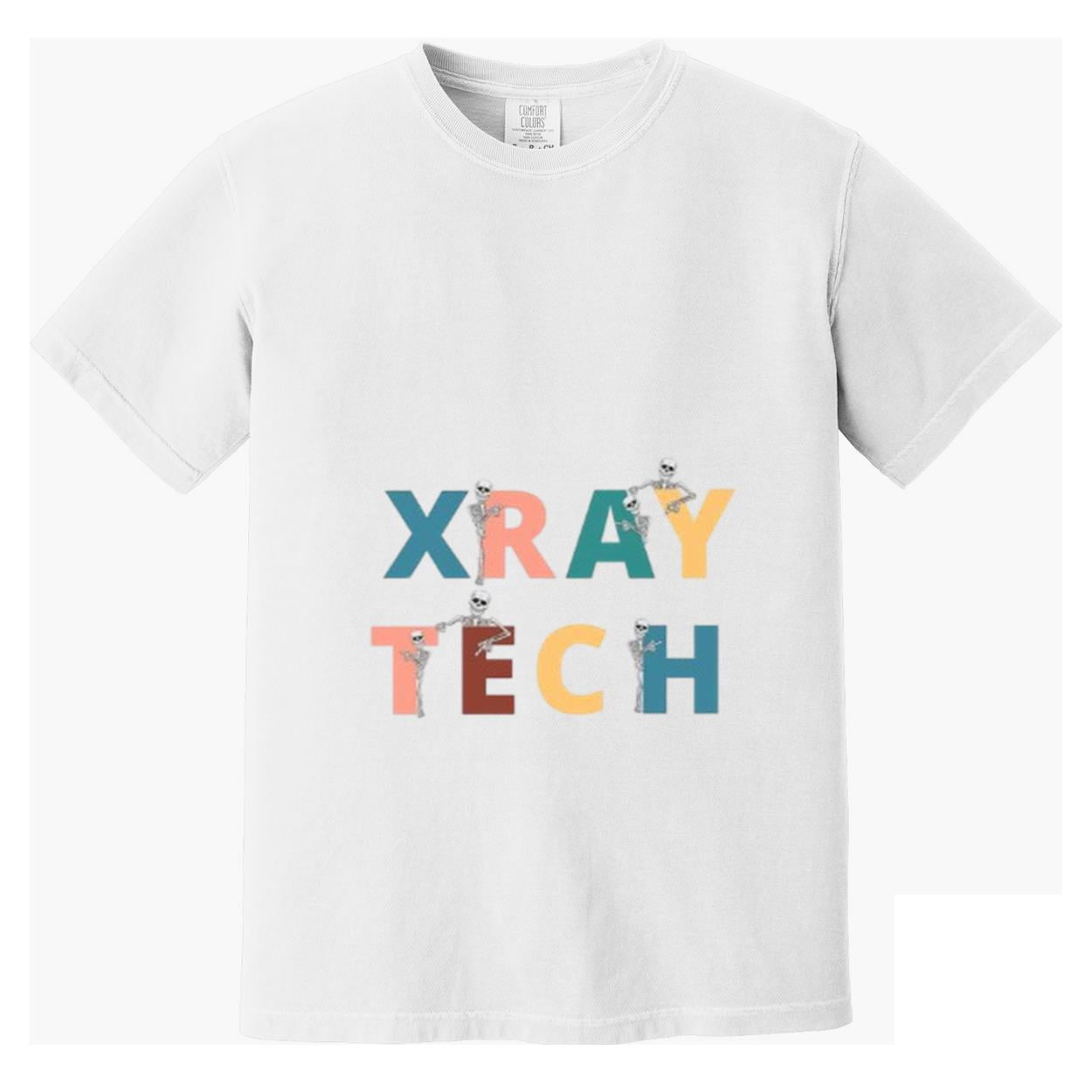 Radiology Tech Bold Medical Pride Imaging Comfort Color T-Shirt, for ...
