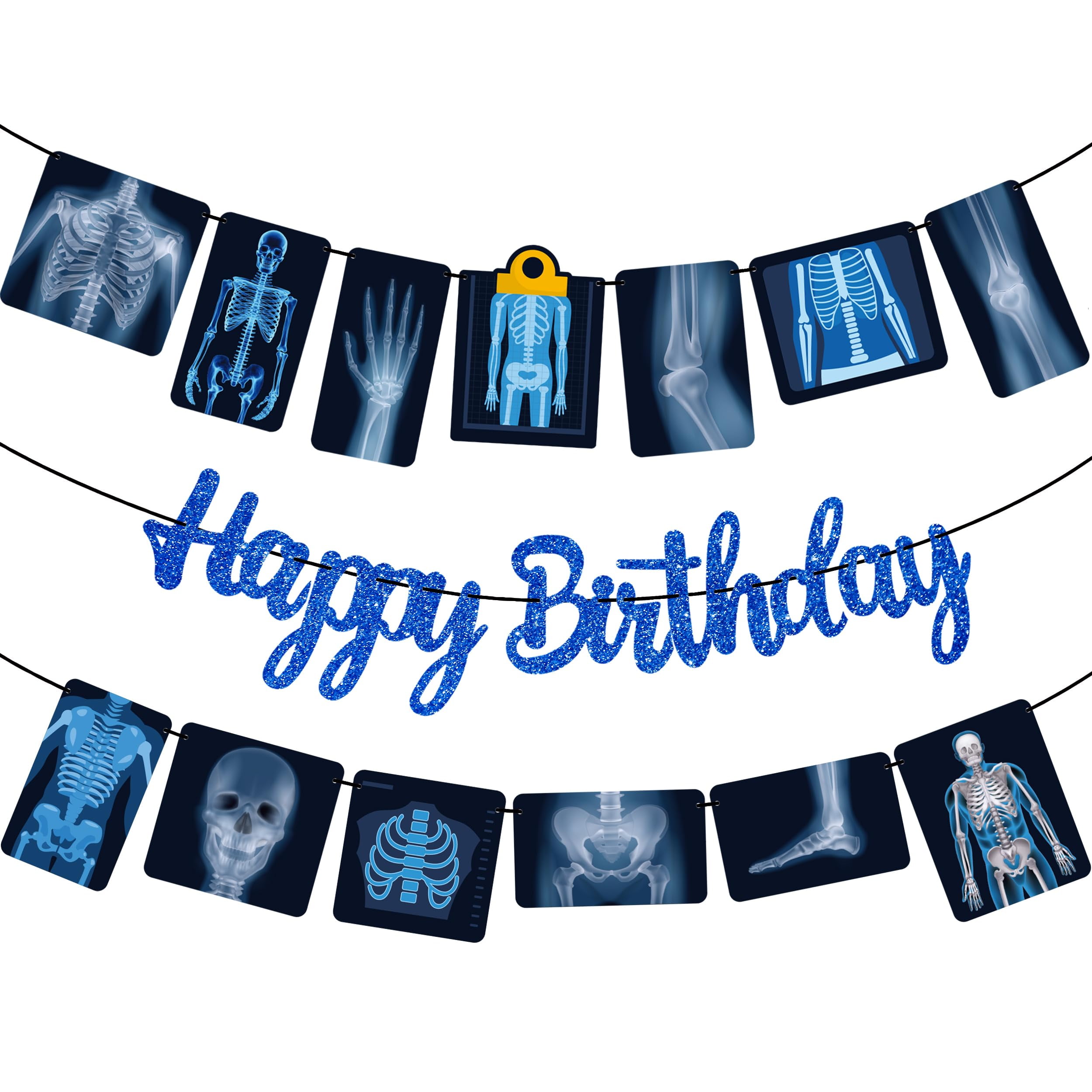 Radiology X RayUMRT Birthday Party Decorations Blue Radiology Happy ...