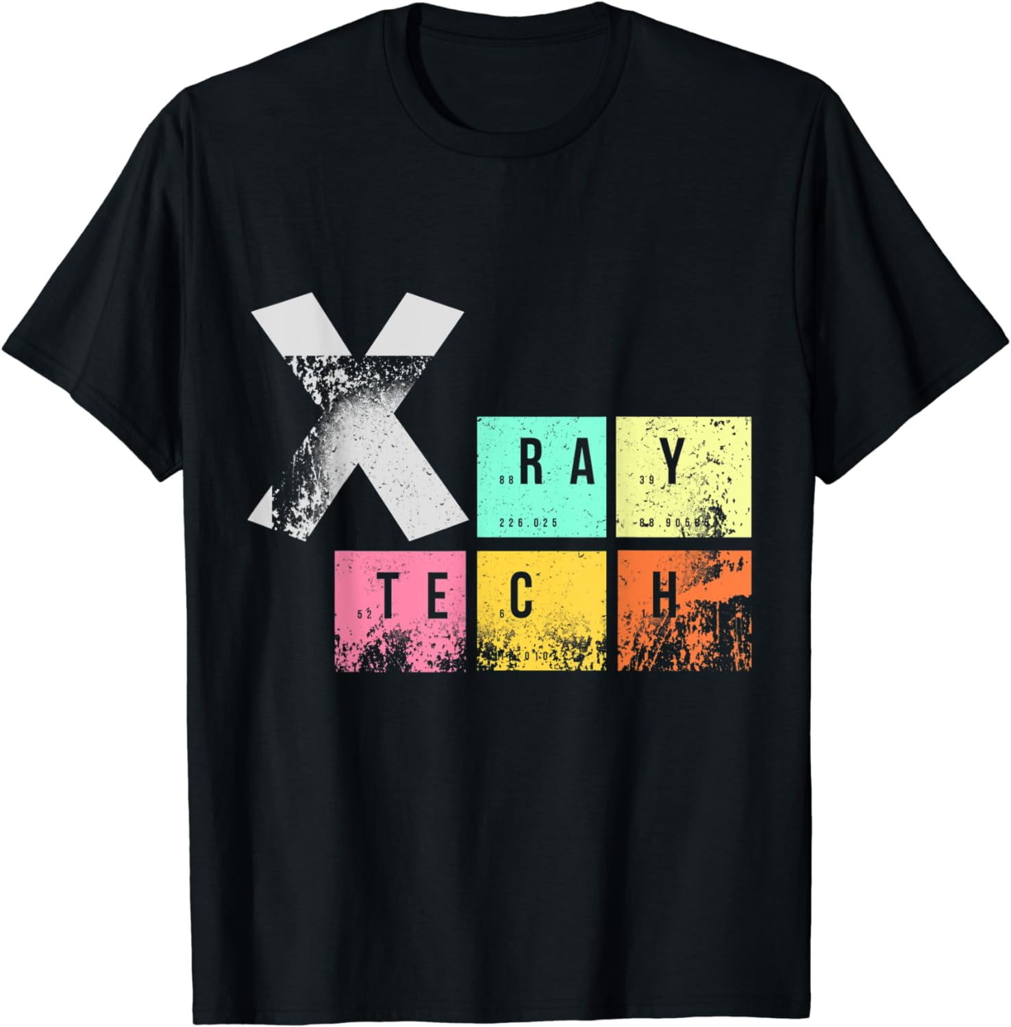 Radiology XRay Technologist Periodic Elements Table Tshirt T-Shirt ...