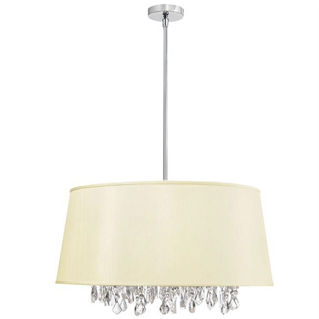 Radionic Hi Tech CHA-BAR2511-695-PC-RHT Baroness 8 Light Crystal ...