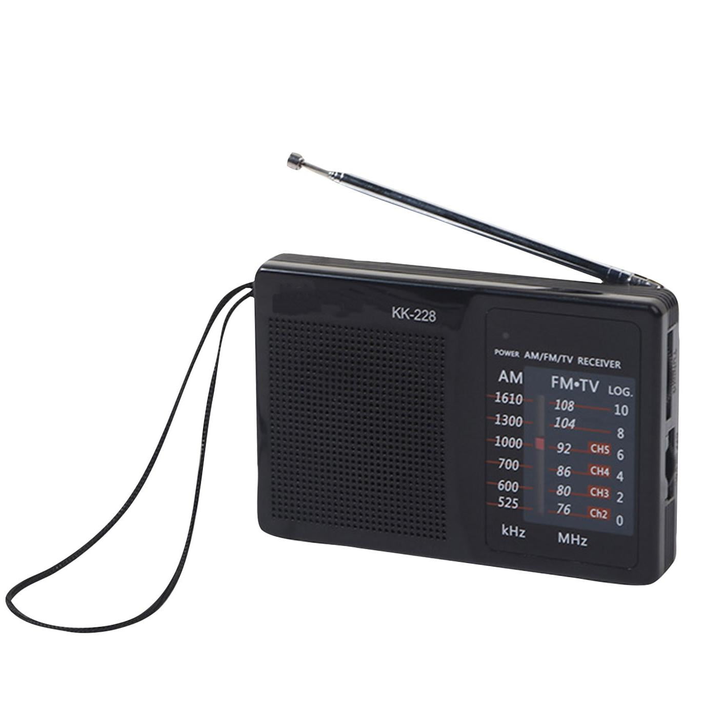 Hot-Selling Portable Radio Portable AM FM & TV Reciver, Vintage Radio ...