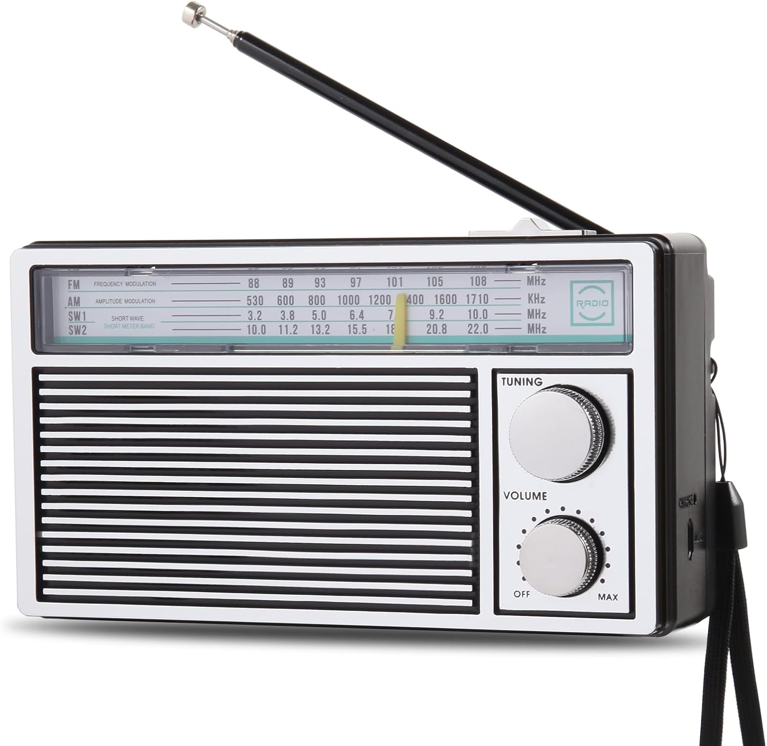 Radios Portable AM FM SW Retro Radio, Transistor Radios, Shortwave ...