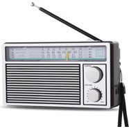Portable Radio, EEEkit Battery Operated Radio with Big Speaker, Great ...
