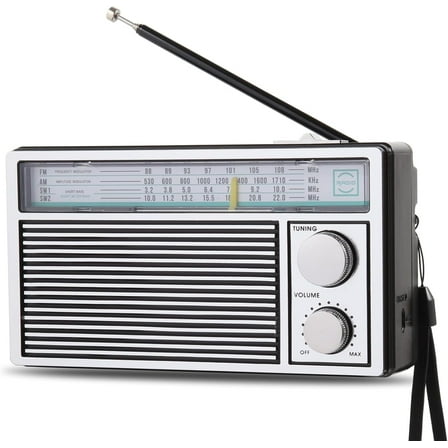 Quantum FX AM/FM 2 Band Radio - Walmart.com
