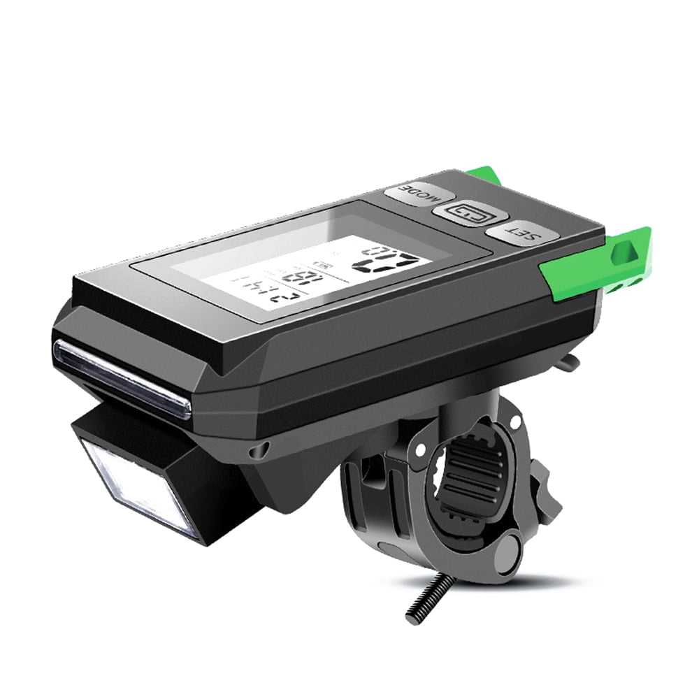 Radirus Waterproof Bike Speedometer with Light and Horn, Wireless Speed ...