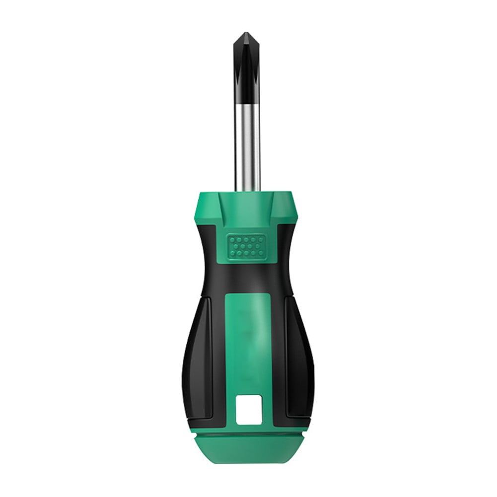 Radish Head Screwdriver Mini Slotted Cross Short Handle Screwdriver ...