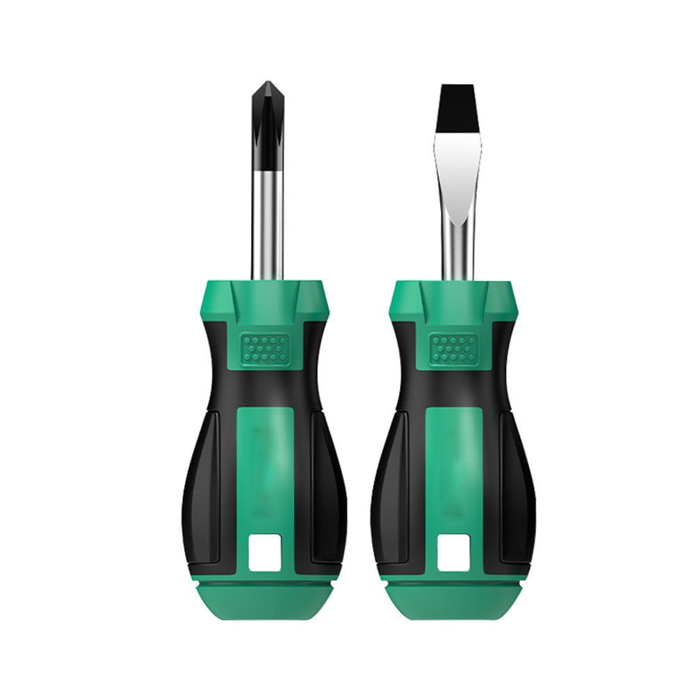 Radish Head Screwdriver Mini Slotted Cross Short Handle screwdriver ...