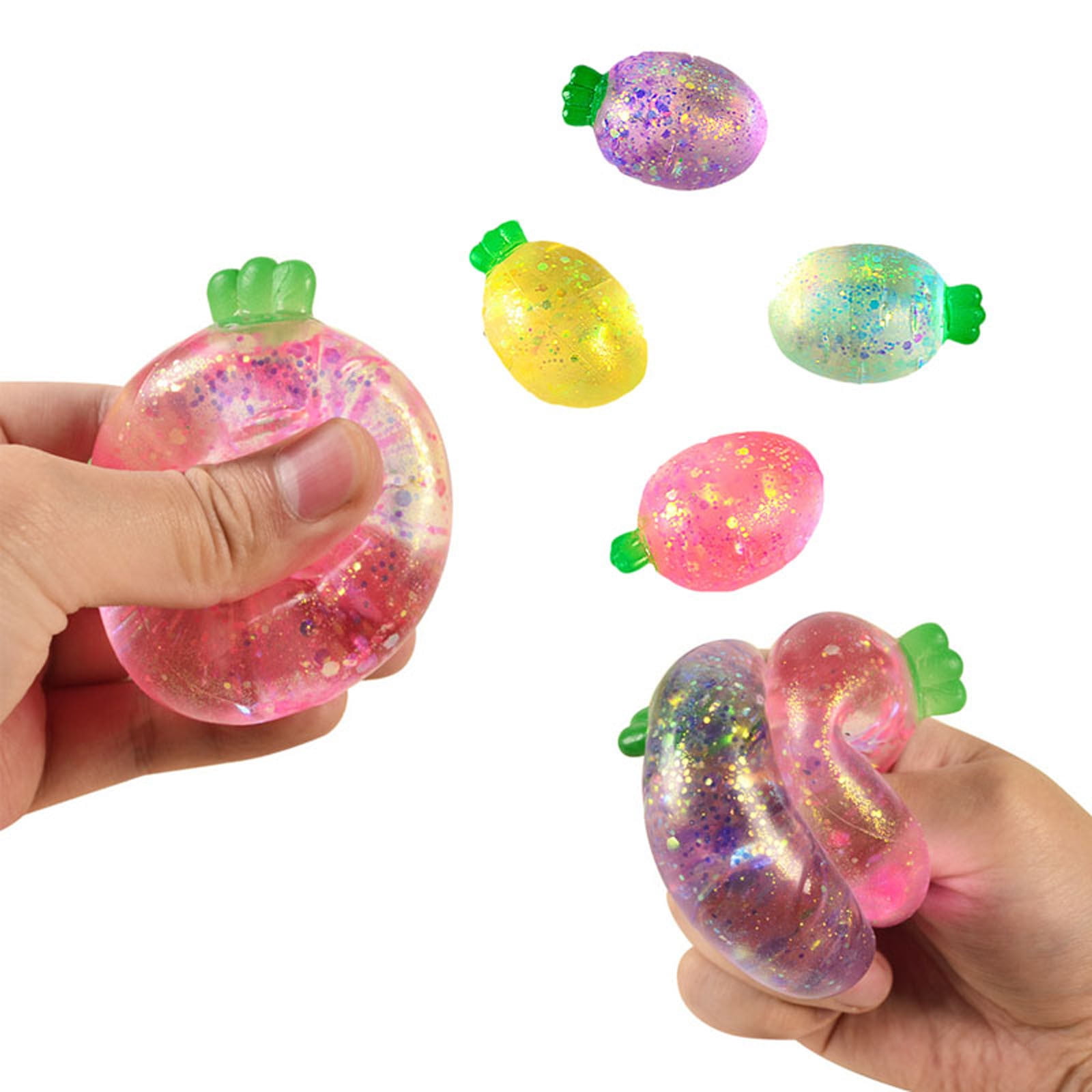 A Radish Squishy Toy Stress Relief Fidget Toy Soft Squeeze Sensory Toy ...
