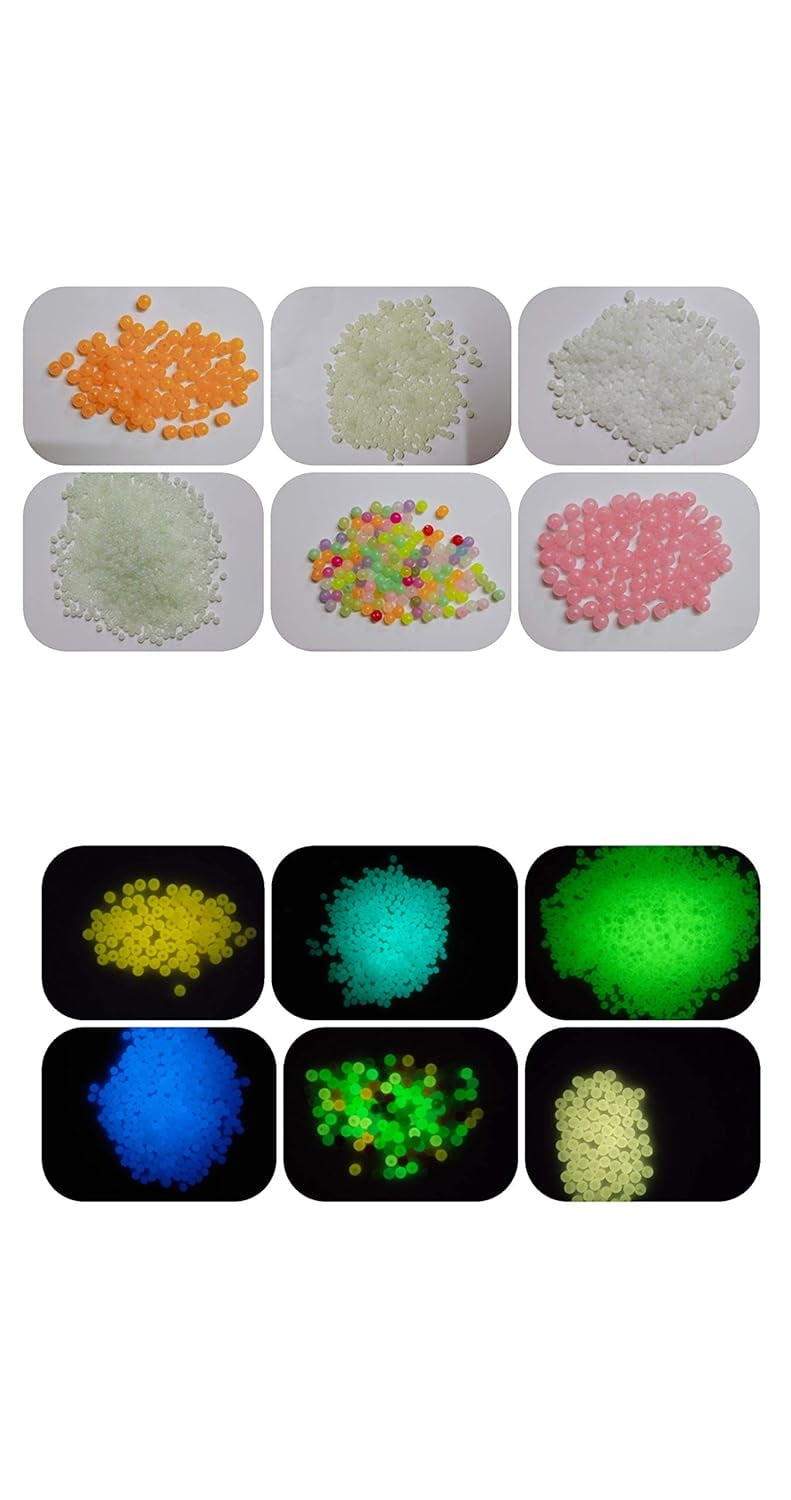 Radium Glow Beads Multicolours 100gm - Walmart.com