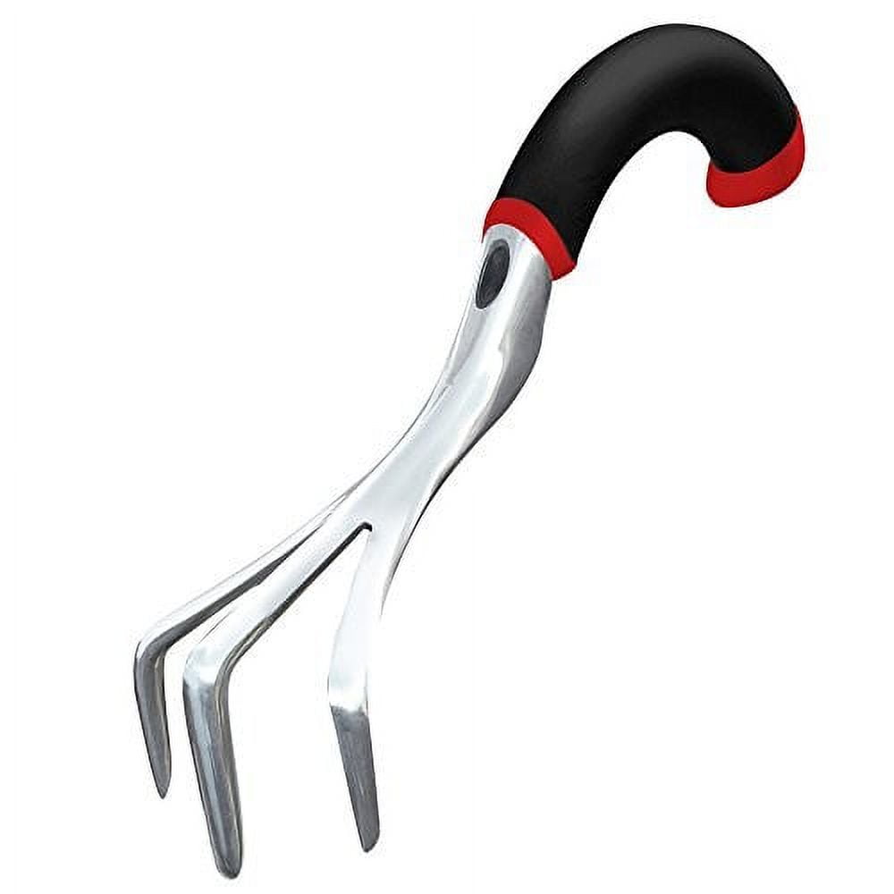 Radius Garden 10311 Ergonomic Aluminum Hand Cultivator, Red - Walmart.com