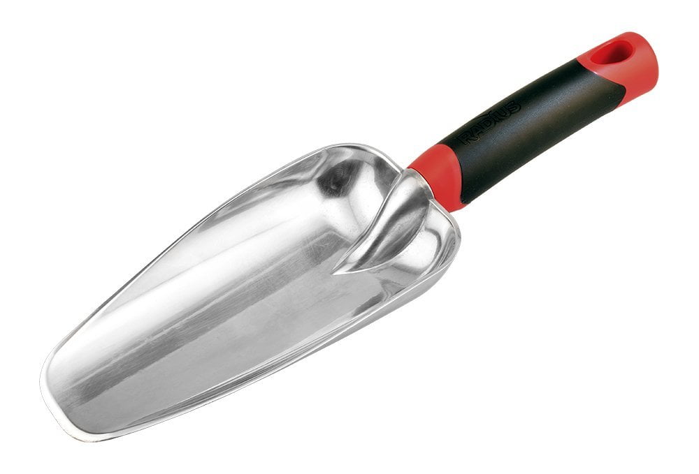 Radius Garden 15611 DIG Garden Aluminum Hand Scooper, Red - Walmart.com