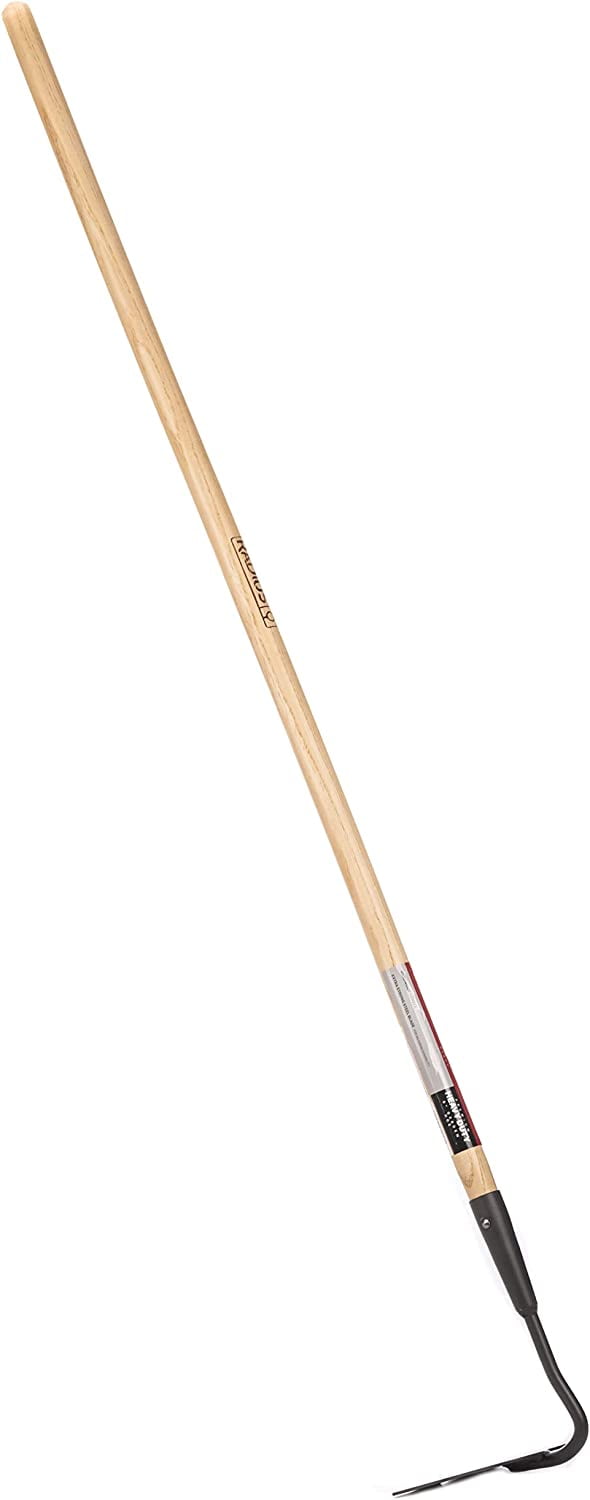 Radius Garden Long Handle Garden Hoe, 54-Inch Wood Shaft, 14-Gauge ...