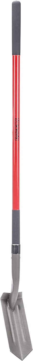 Radius Garden Radius Premium Long Handle Trench Spade, Fiberglass Shaft ...