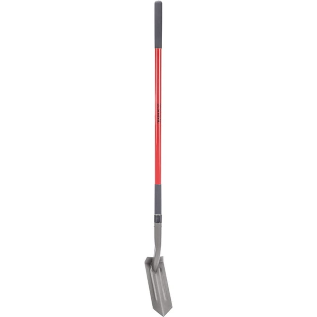 Radius Garden Radius Premium Long Handle Trench Spade, Fiberglass Shaft ...