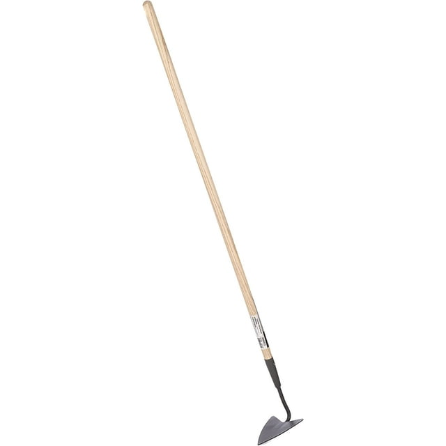 Radius Garden Premium 55-Inch Long Handle Warren Hoe, Wood Shaft, Metal ...