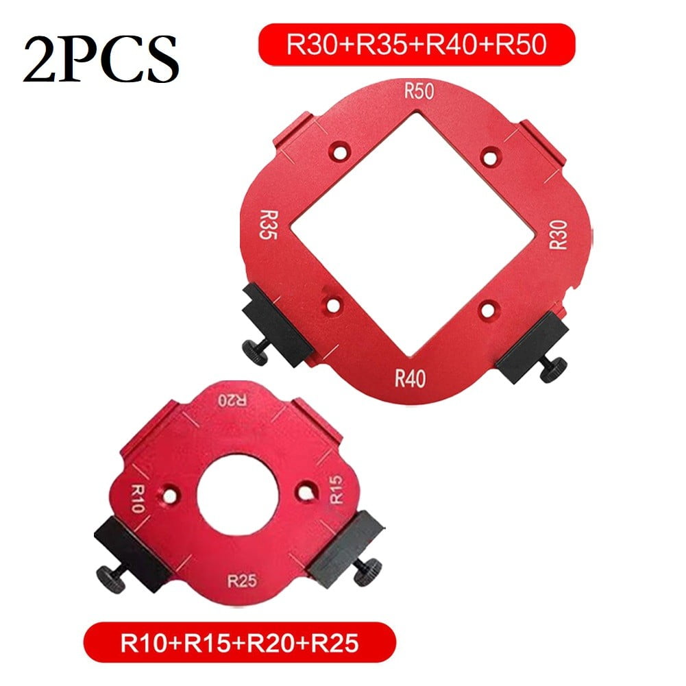 Radius Jig Router Template Corner Radius Routing Guide Router Bit R30 ...
