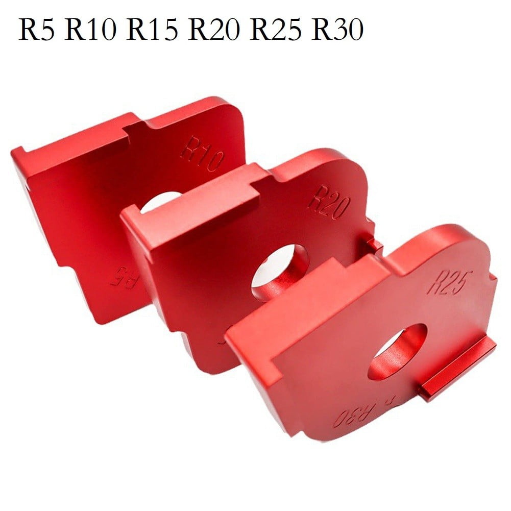 Radius Jig Router Templates Corner Aluminium Alloy Router Bit R5 R10 ...