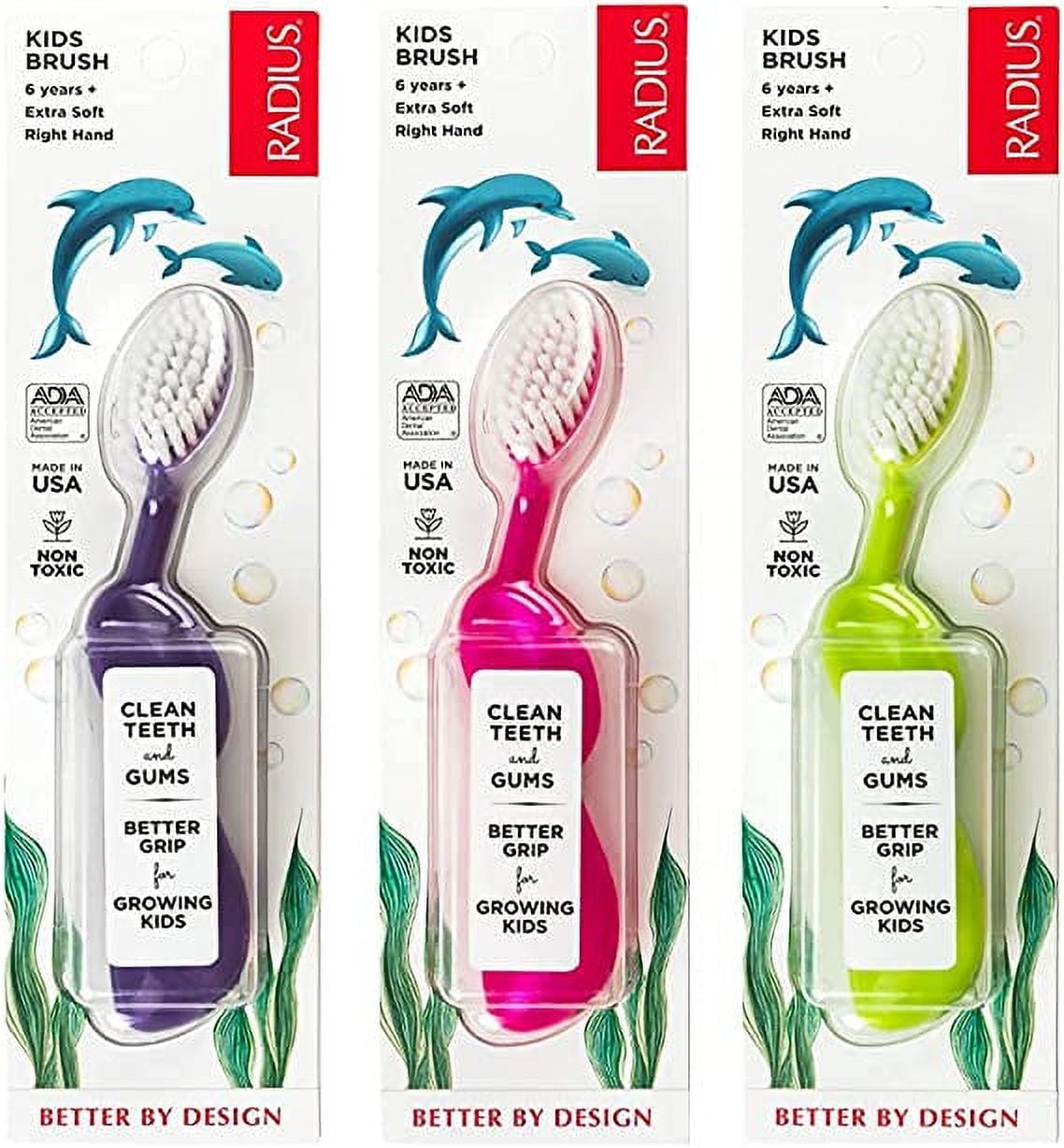 Radius Kid Toothbrush 6 years - Right Hand - Walmart.com