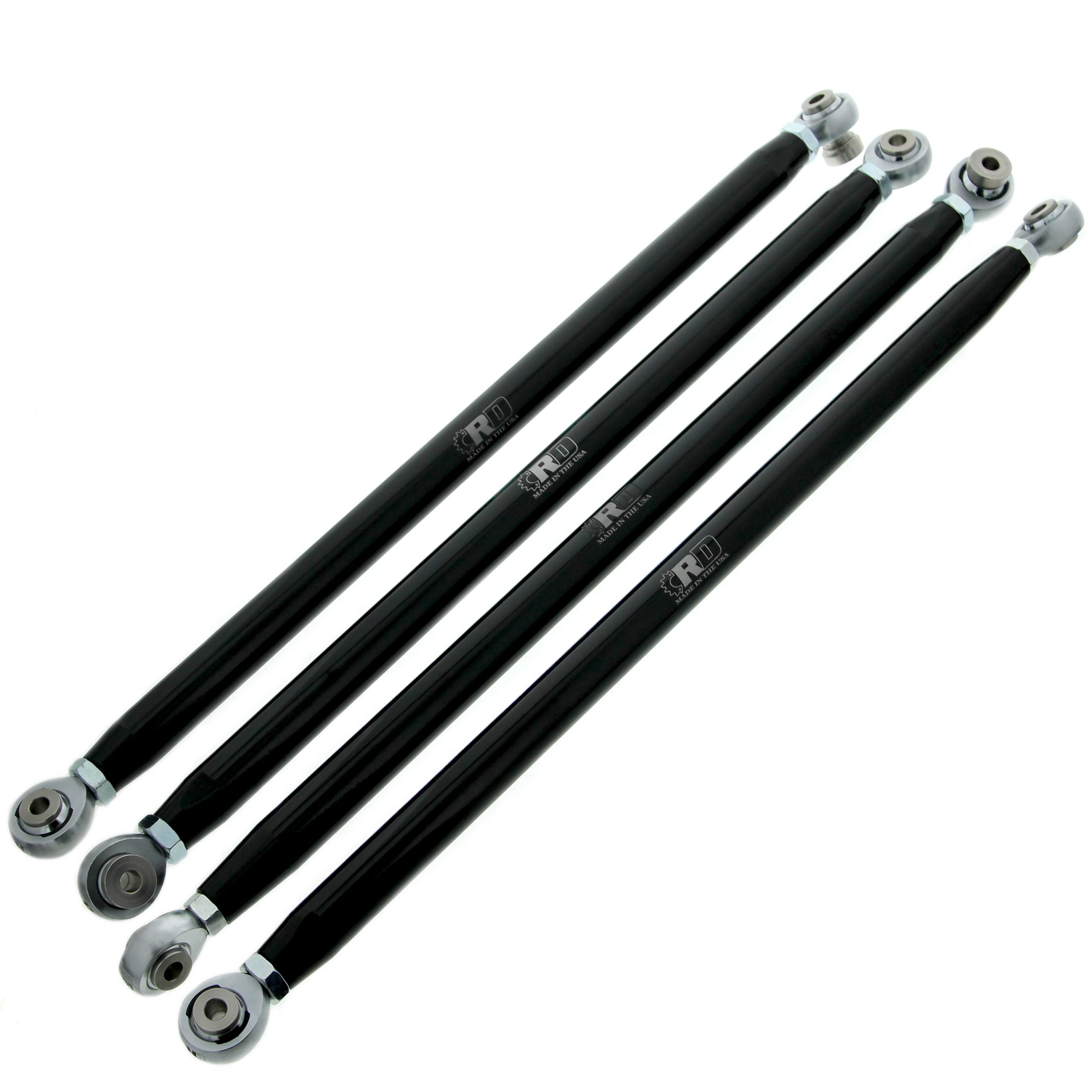 Radius Rods for Polaris RZR XP Turbo 1000 2016 Rear Black x4 by Race ...
