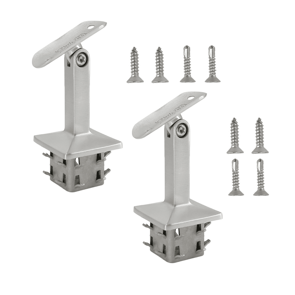 Radius Saddle Handrail Support, Work for 2 x 2" Outside Dimension ...