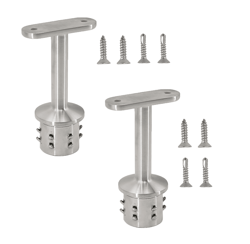 Radius Saddle Handrail Support, Work for 1-5/8" OD Round Post Mount ...