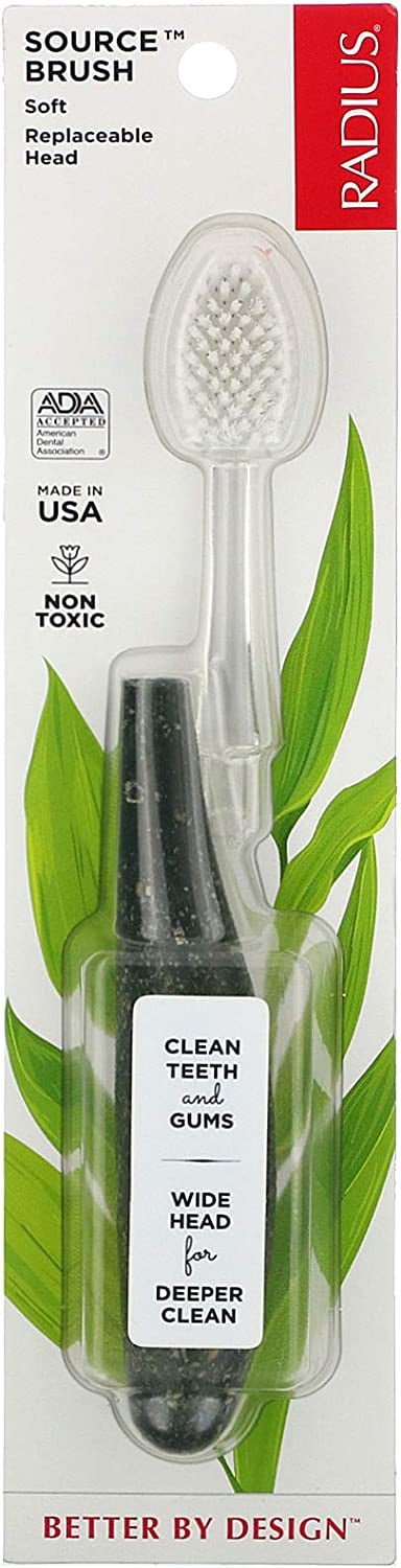 Radius Source Toothbrush - Soft (1 tooth brush, color may vary ...
