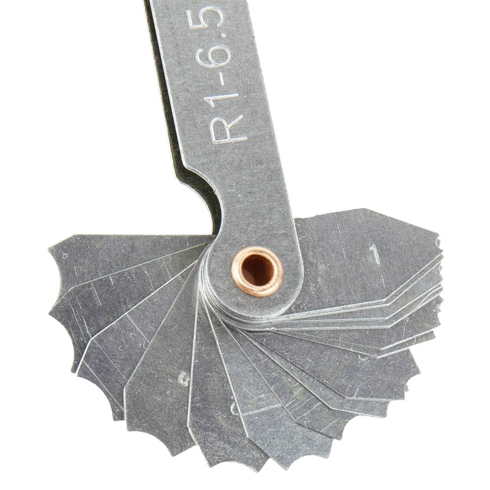 Radius Template R Gauge Radius Gauge Plate Fillet Gauge Measuring Tool ...