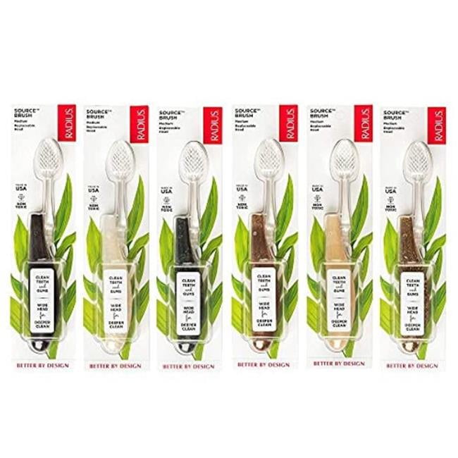 Radius 792091 Toothbrush Source with Replaceable Head Medium - Pack of ...