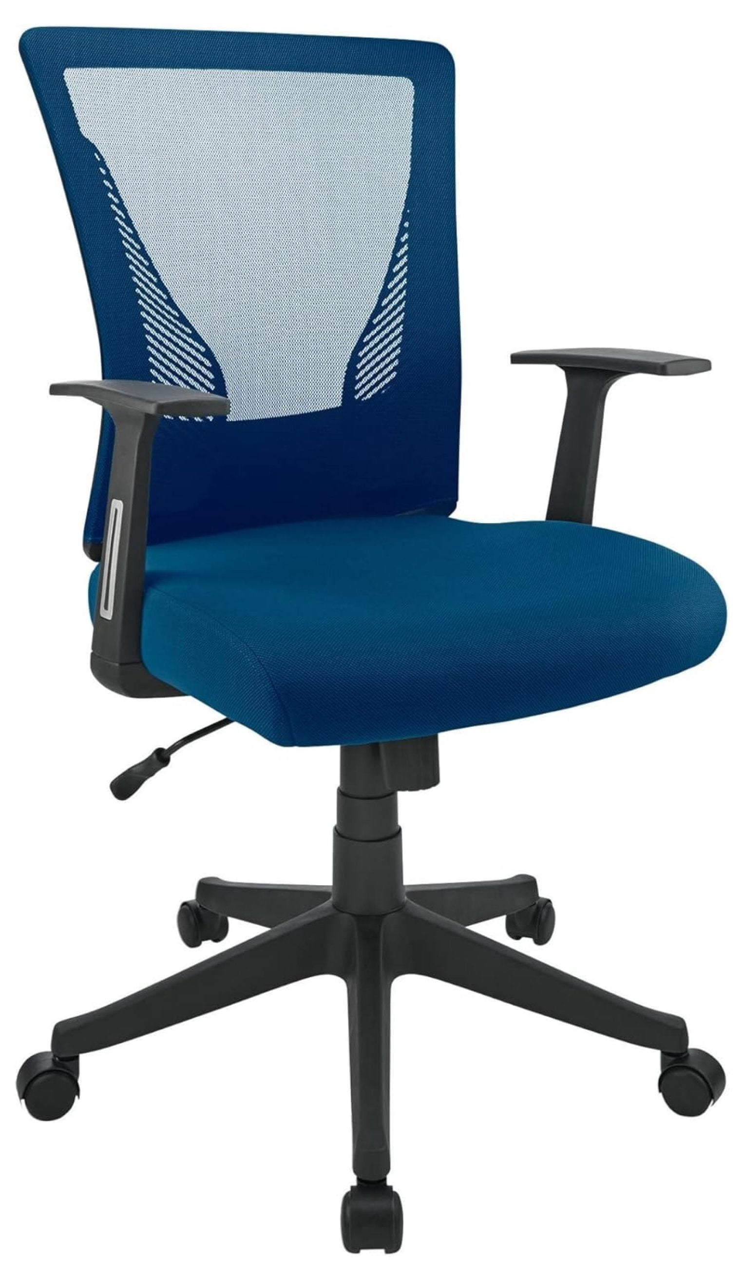 Radley Mesh/Fabric -Back Task Office Chair, Rich Blue, BIFMA Compliant ...