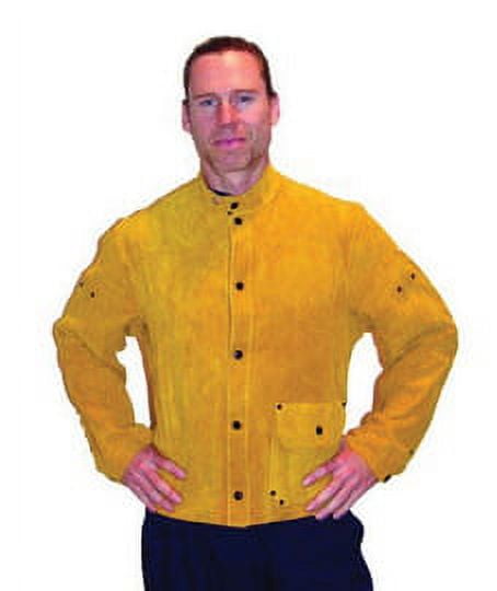 Radnor Large 26 Bourbon Brown Side Split Leather Jacket With Underarm ...