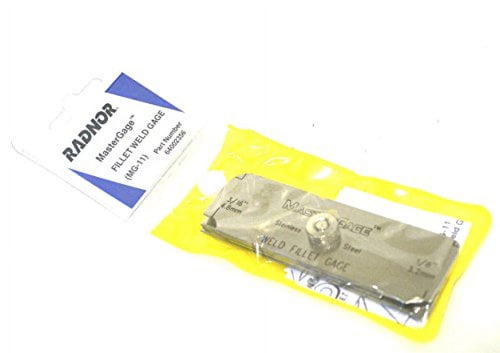 Radnor Model MG-11 Weld Fillet Gage - Walmart.com