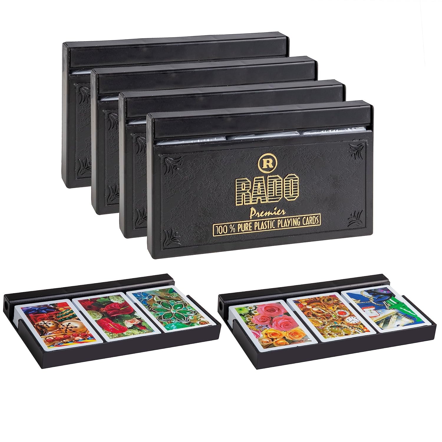 Rado Cards Premier Plastic Playing Cards Set Of 9 For Adult - Bridge ...